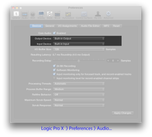 Audio Interface：利用 MAC 電腦錄音該怎麼設定..I/O Setup | 璃思維スタジオ制作｜LiSWEi.com